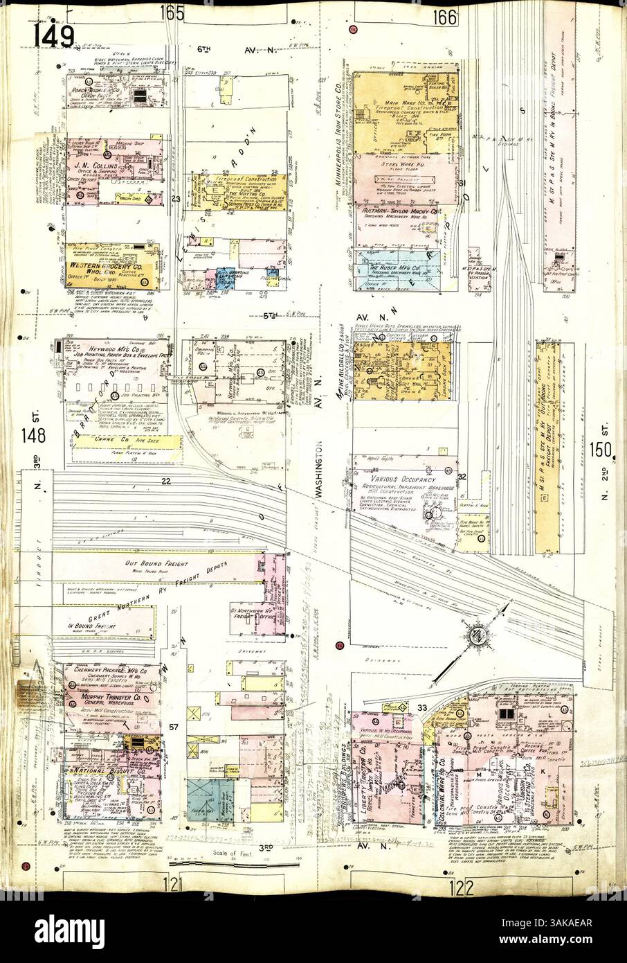 Sanborn fire insurance maps, Volume 2, offer a detailed look at ...
