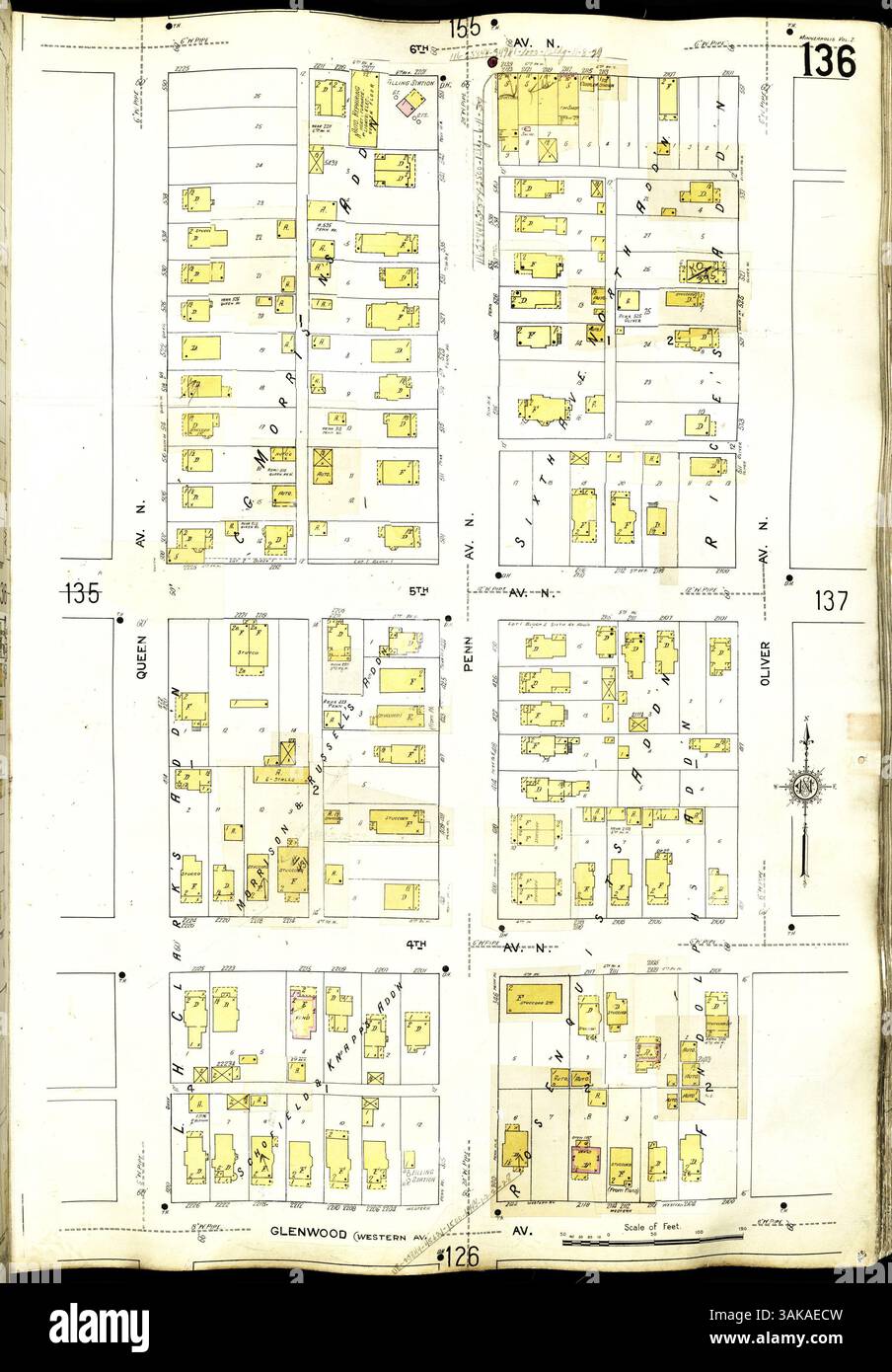 Sanborn fire insurance maps for Minneapolis document urban development ...