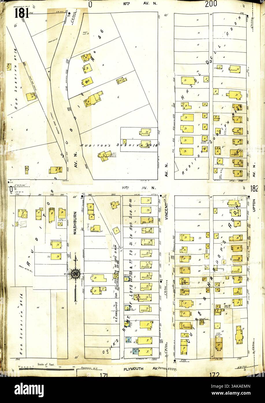 This volume of Sanborn Insurance Maps for Minneapolis offers detailed ...