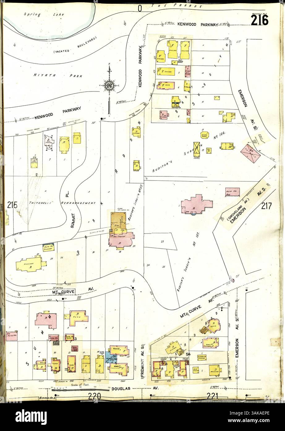 Sanborn fire insurance maps document the growth of Minneapolis ...
