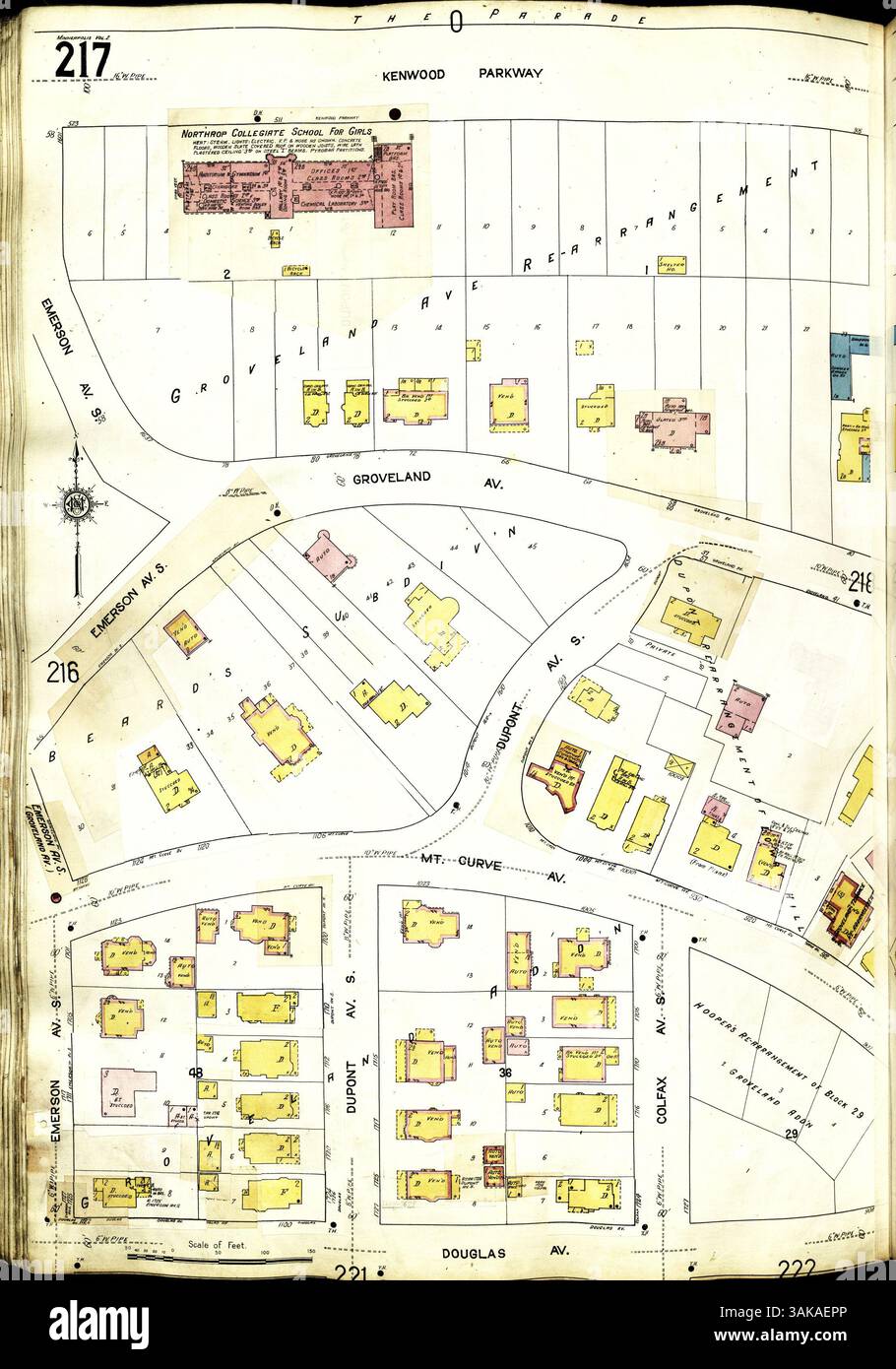 These large-scale Sanborn maps of Minneapolis offer insights into the ...