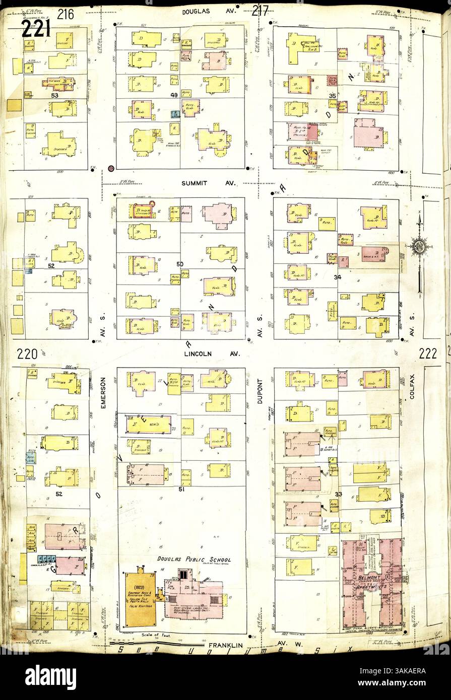 This volume of Sanborn maps for Minneapolis offers detailed information ...