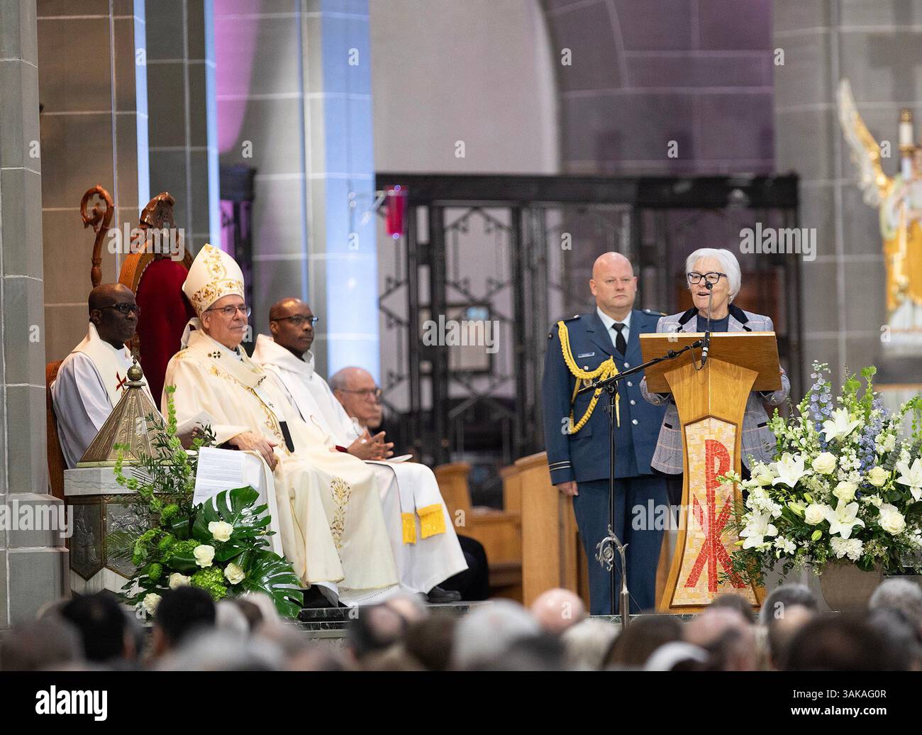 Moncton, Canada. 12th Apr, 2025. Her Honour the Honourable Louis ...