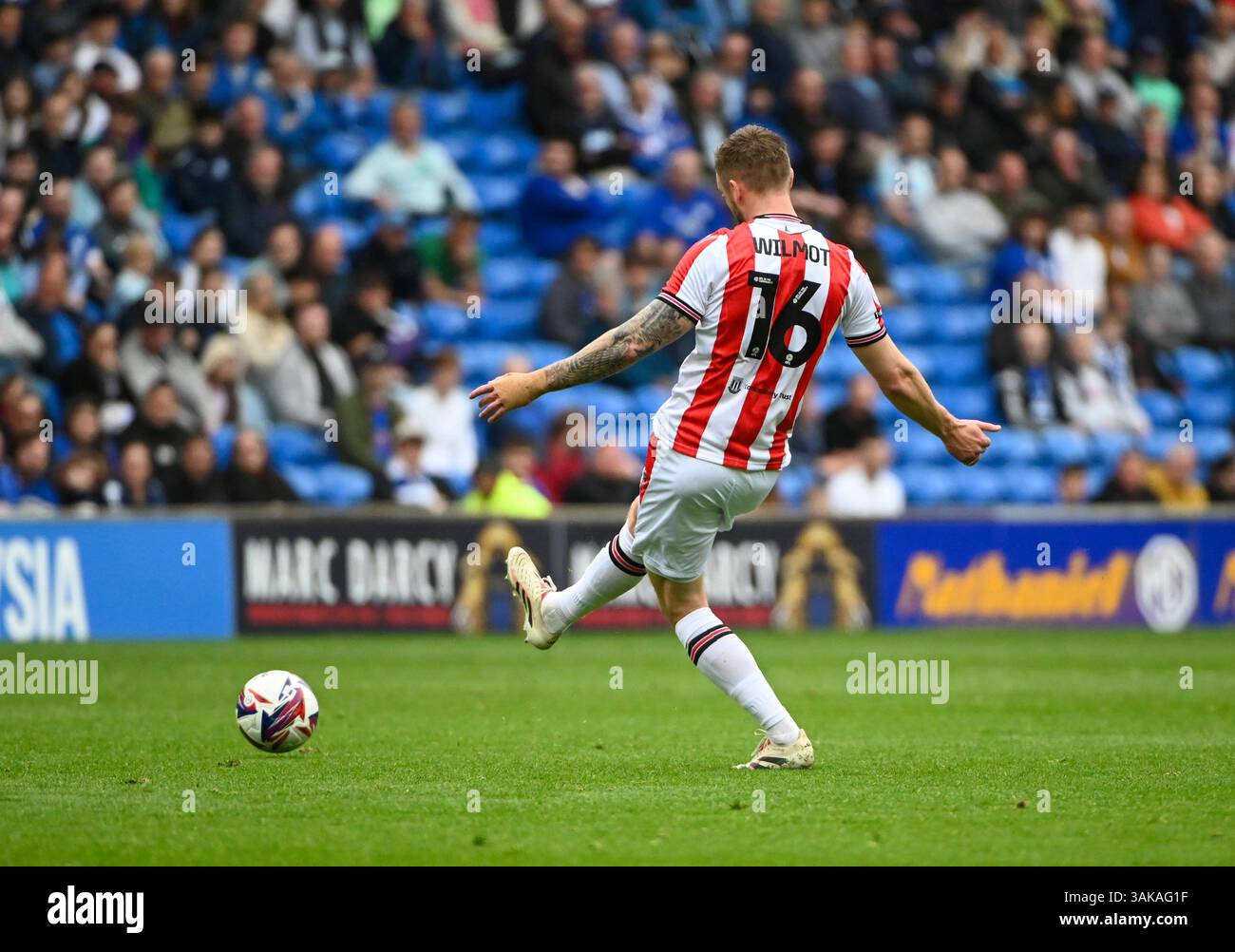 12th April 2025; Cardiff City Stadium, Cardiff, Wales; EFL Championship ...