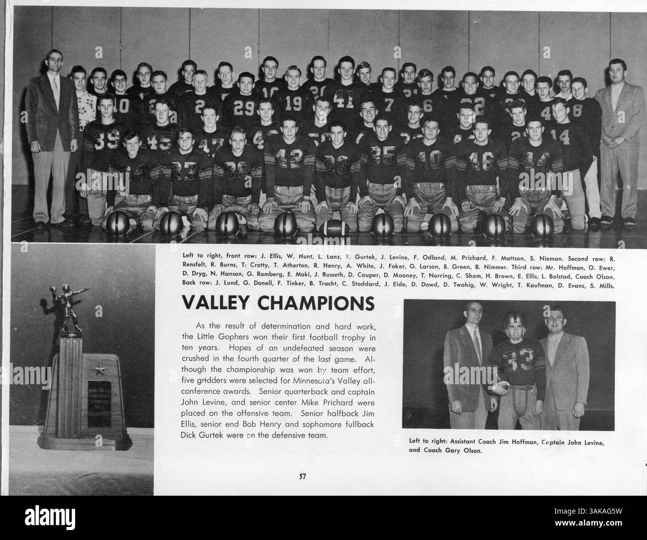The 1954 'Bisbila' yearbook from University High School documents the ...