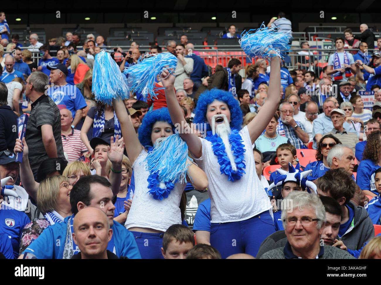 Chesterfield football club supporters fans Johnstones Paint Final ...