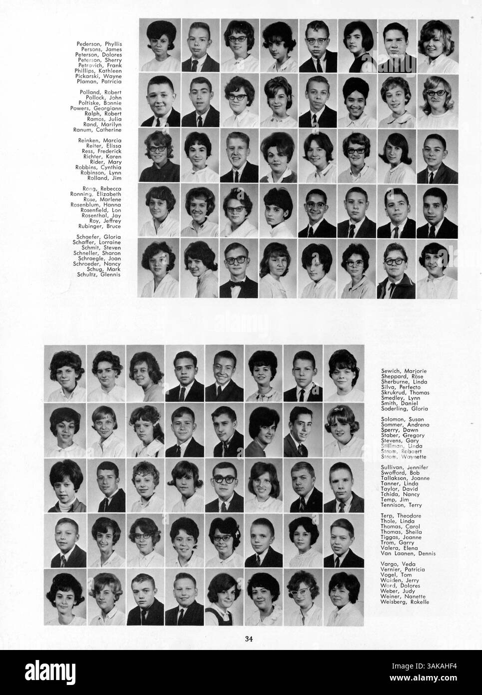 The West High School Yearbook, Hesperian, from 1964, chronicles the school's activities and ...