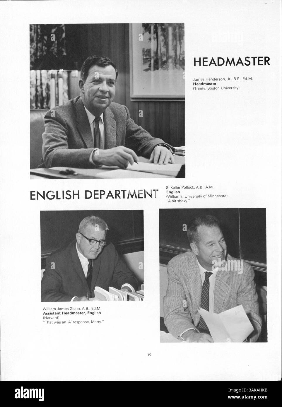 Blake School's 1967 yearbook, Call O' Pan, encapsulates student ...