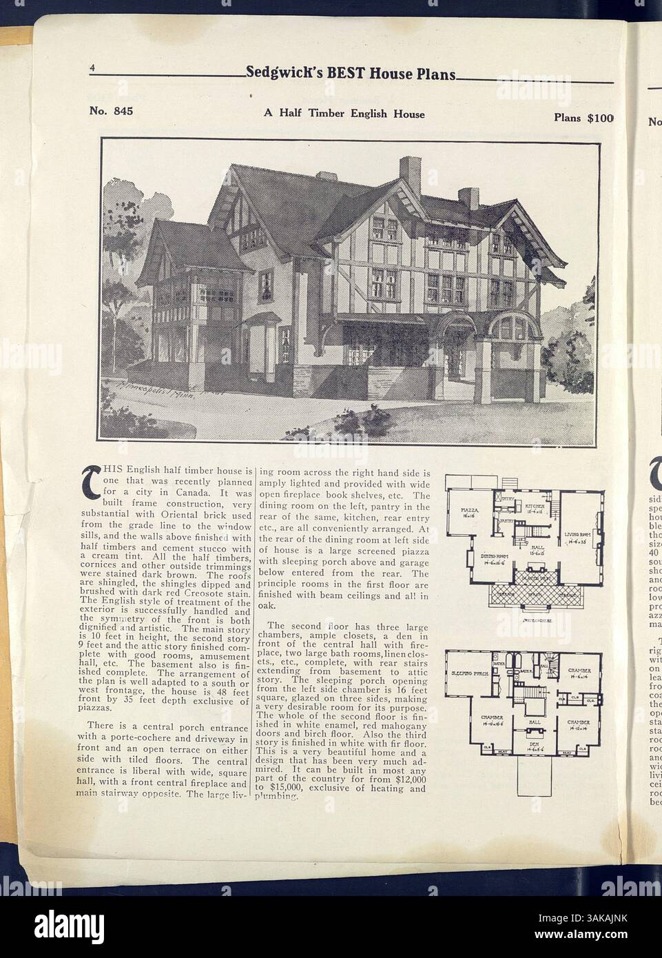 Sedgwick's Best House Plans, twelfth edition, showcases nearly 200 ...