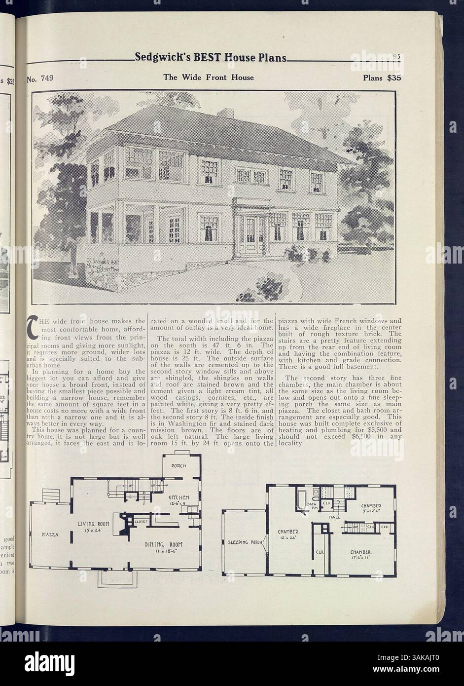 This edition of 'Sedgwick's Best House Plans' includes 200 designs for ...