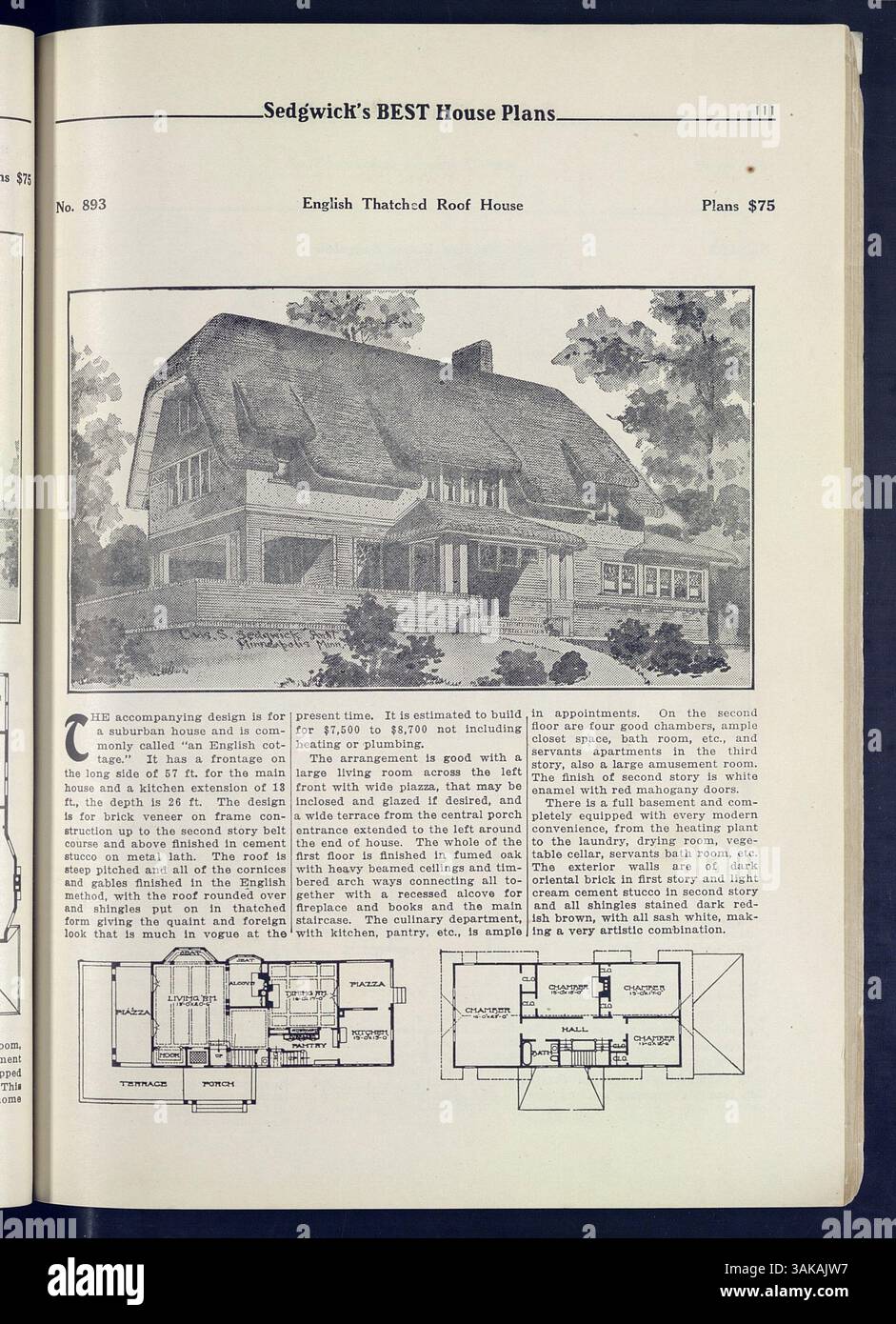 'Sedgwick's Best House Plans' presents nearly 200 plans by Charles ...