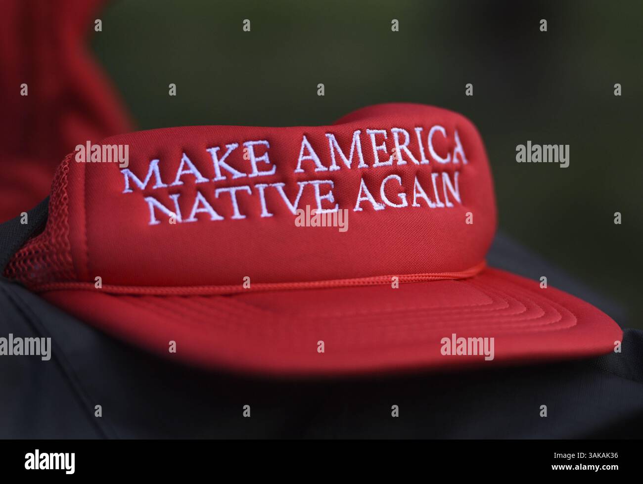 Make america native again hat hi-res stock photography and images - Alamy