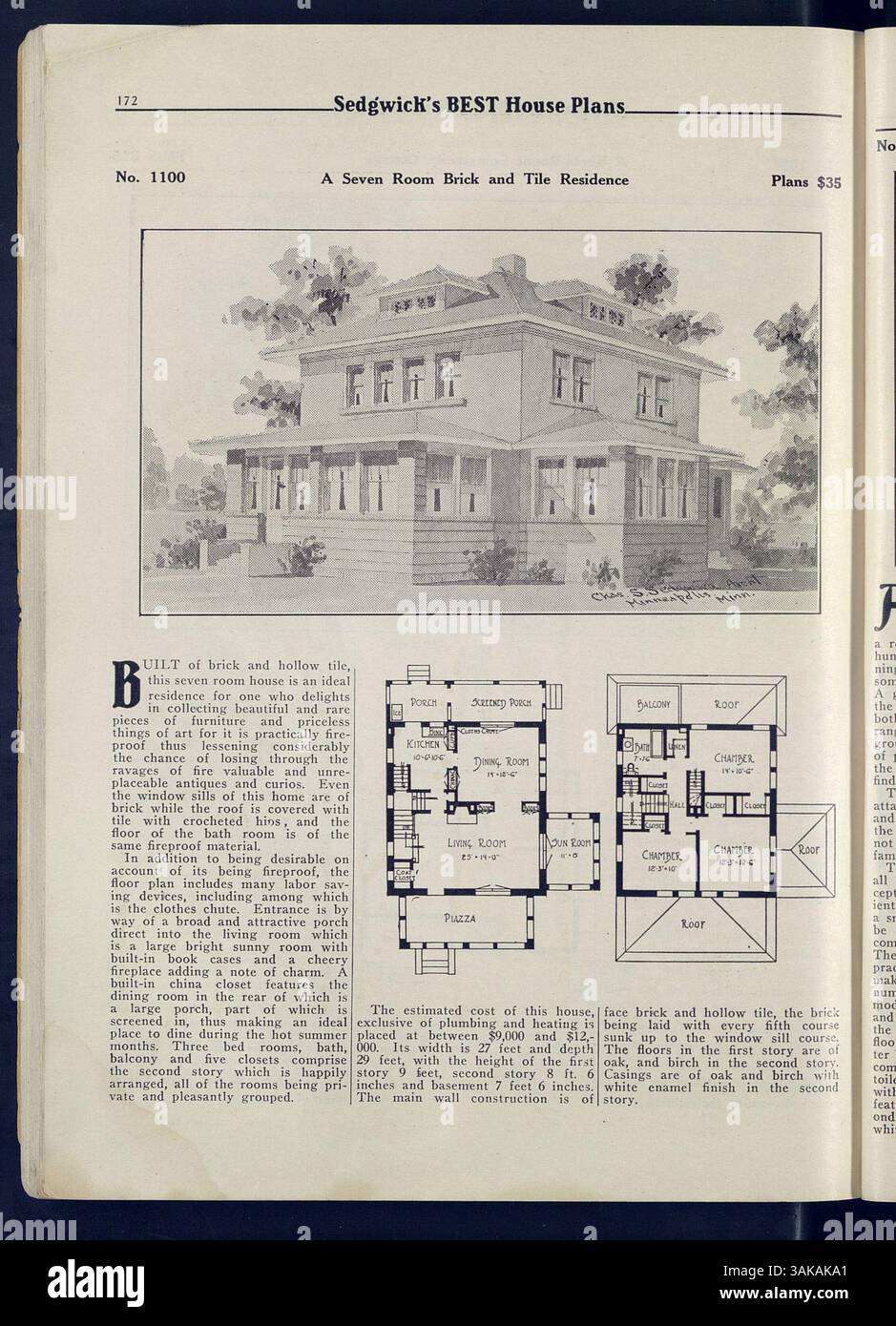 The twelfth edition of 'Sedgwick's Best House Plans' contains 200 home ...