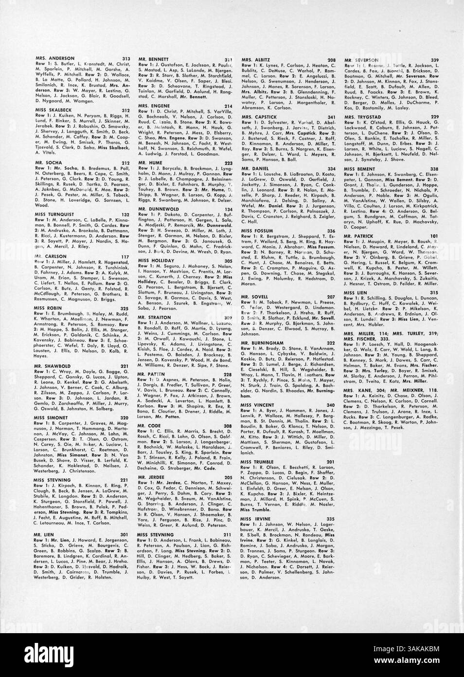 'The Cardinal' yearbook for 1953 from Marshall High School highlights ...
