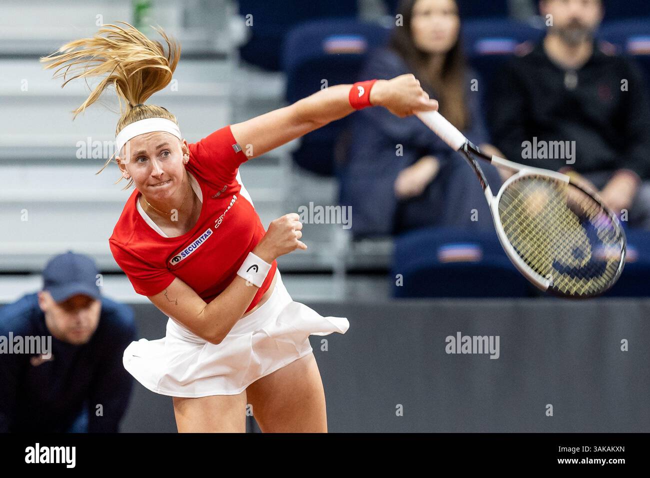 Radom Sports Center, Radom, Poland. 12th Apr, 2025. Billie Jean King ...