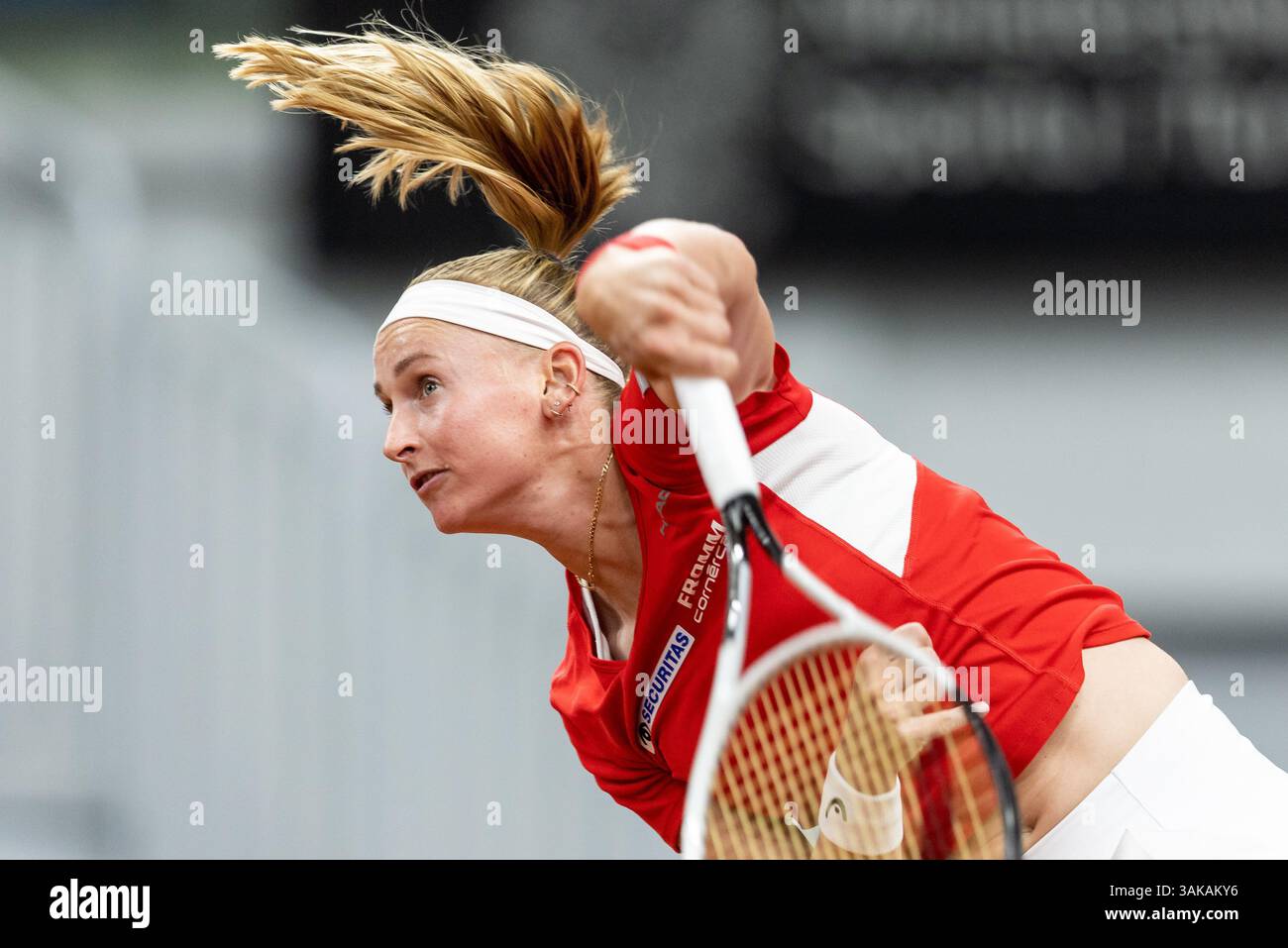 Radom Sports Center, Radom, Poland. 12th Apr, 2025. Billie Jean King ...