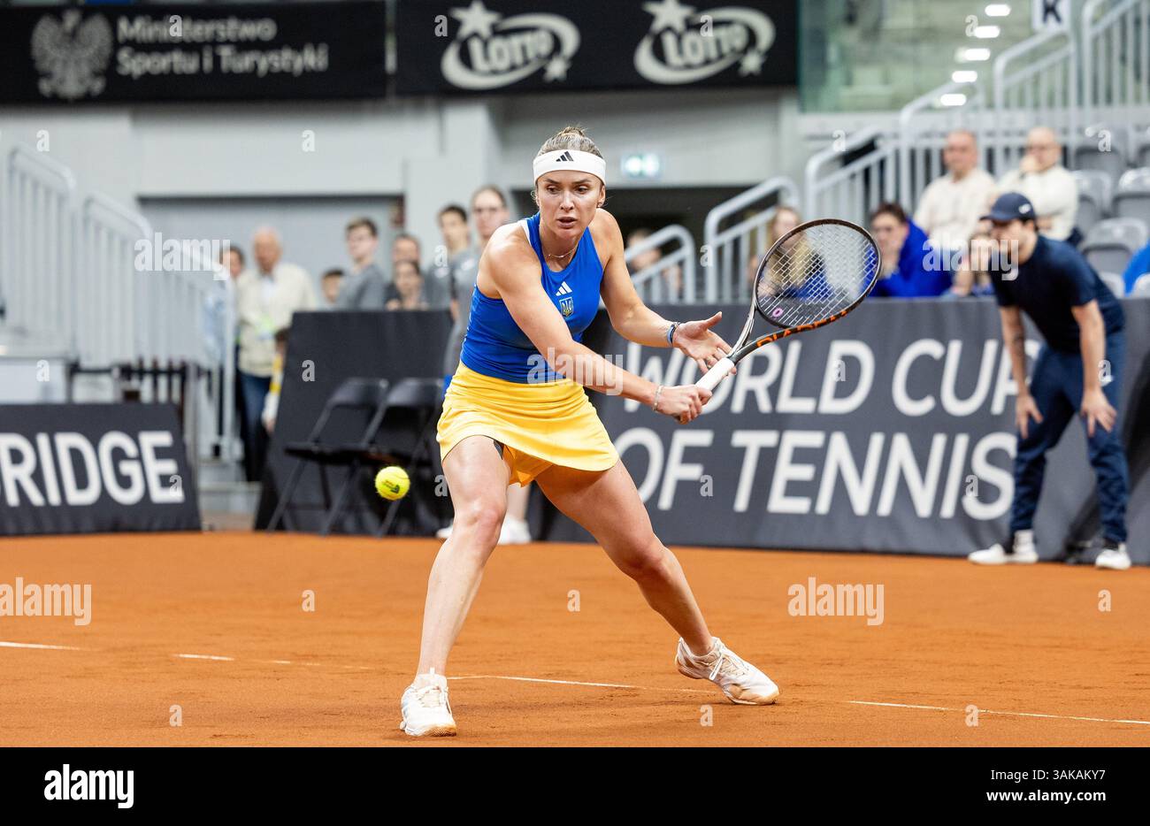 12th April 2025; Radom Sports Center, Radom, Poland; Billie Jean King ...