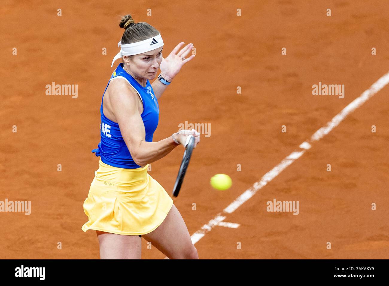 Radom Sports Center, Radom, Poland. 12th Apr, 2025. Billie Jean King ...