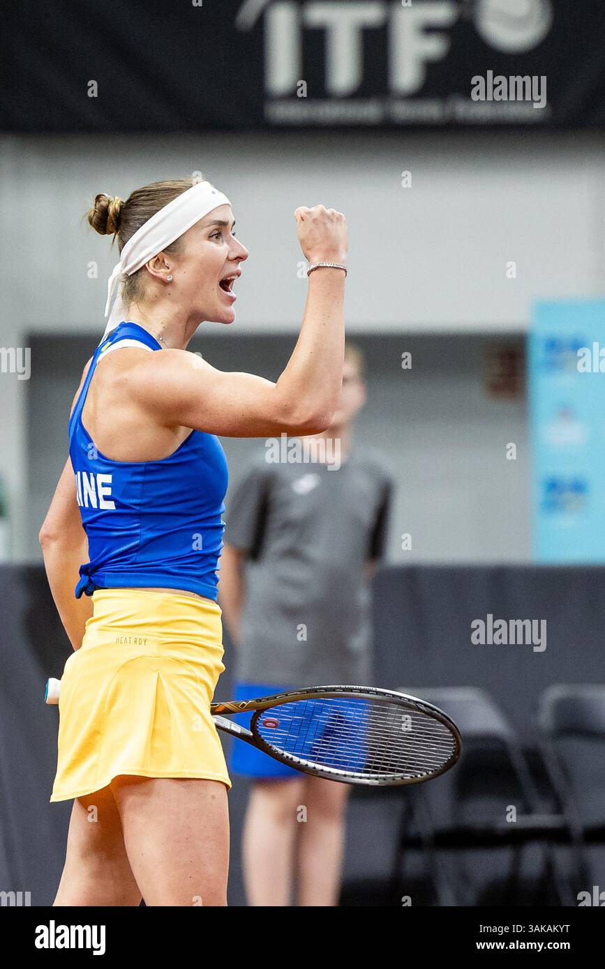 12th April 2025; Radom Sports Center, Radom, Poland; Billie Jean King ...