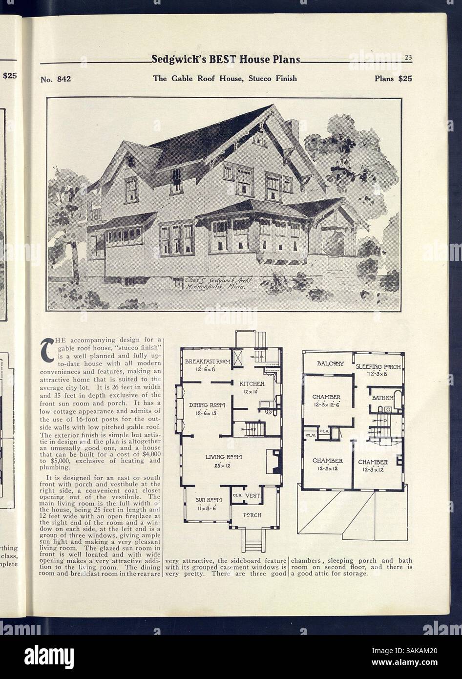 The Twelfth edition of Sedgwick's Best House Plans includes nearly 200 ...