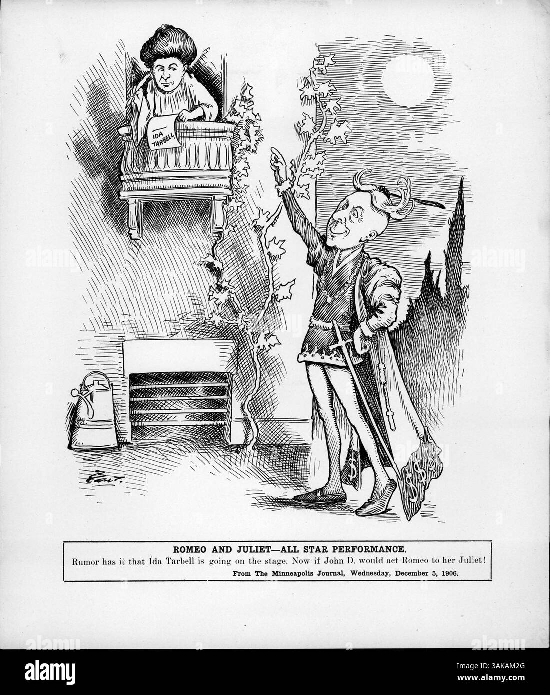 In an all-star performance, John D. Rockefeller and Ida Tarbell are ...