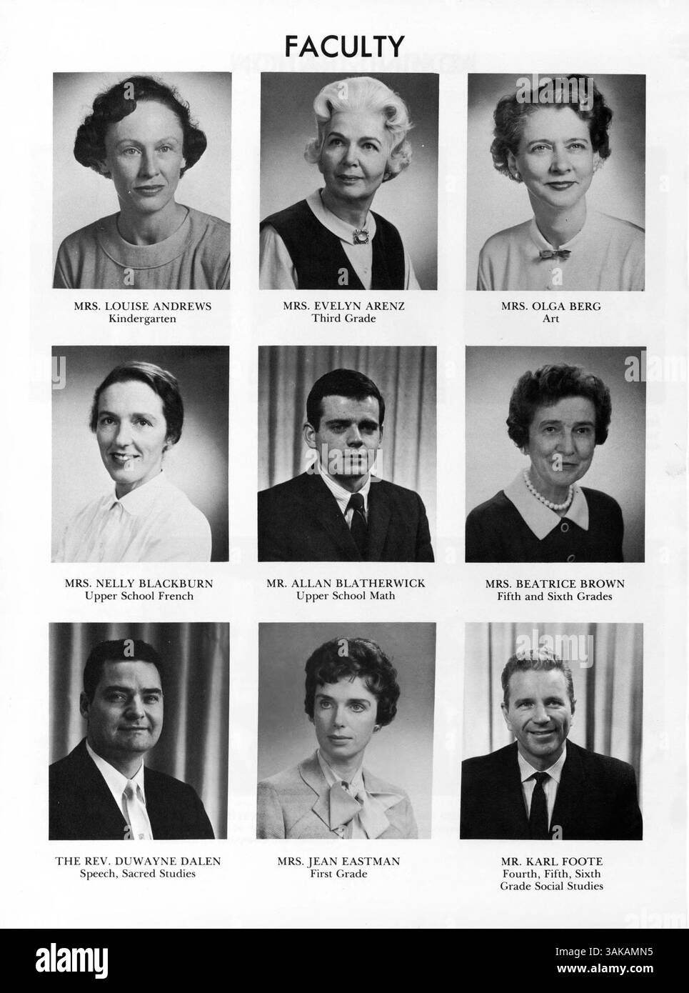 The 1965 Mustang Yearbook from Breck High School records the ...