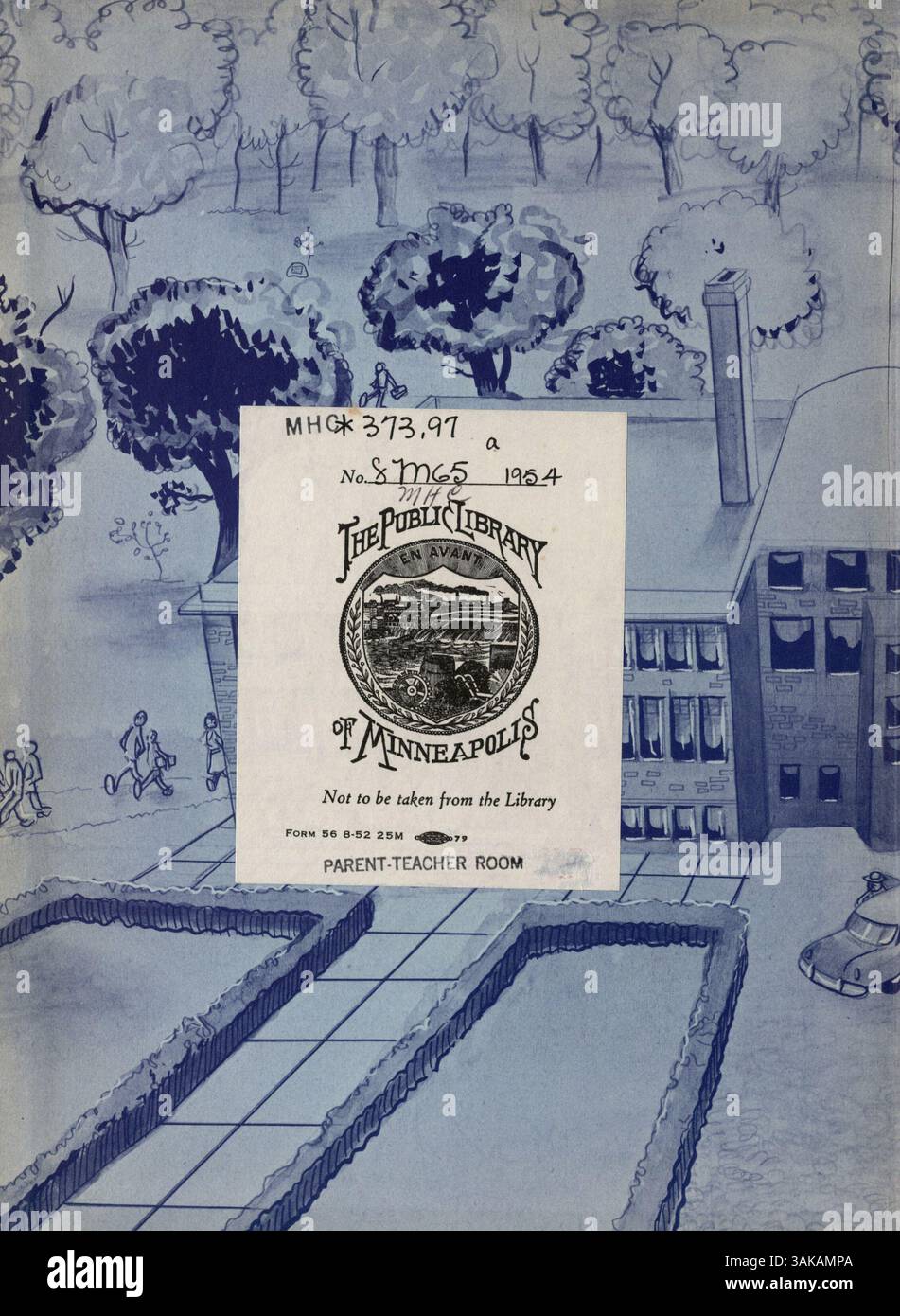 The 1954 Antler Yearbook from Minnehaha Academy reflects the students ...