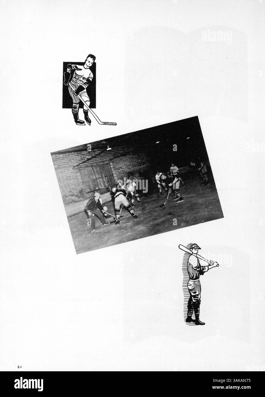 This high school yearbook, titled 'The 1954 Antler,' highlights the ...