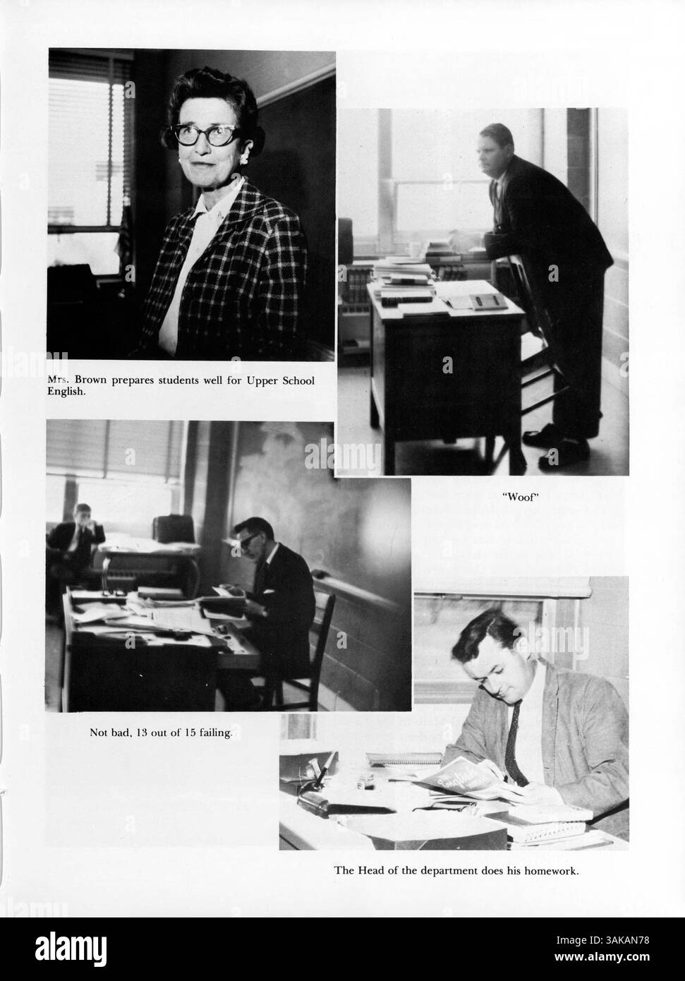 The 1965 Mustang Yearbook from Breck High School captures the key ...