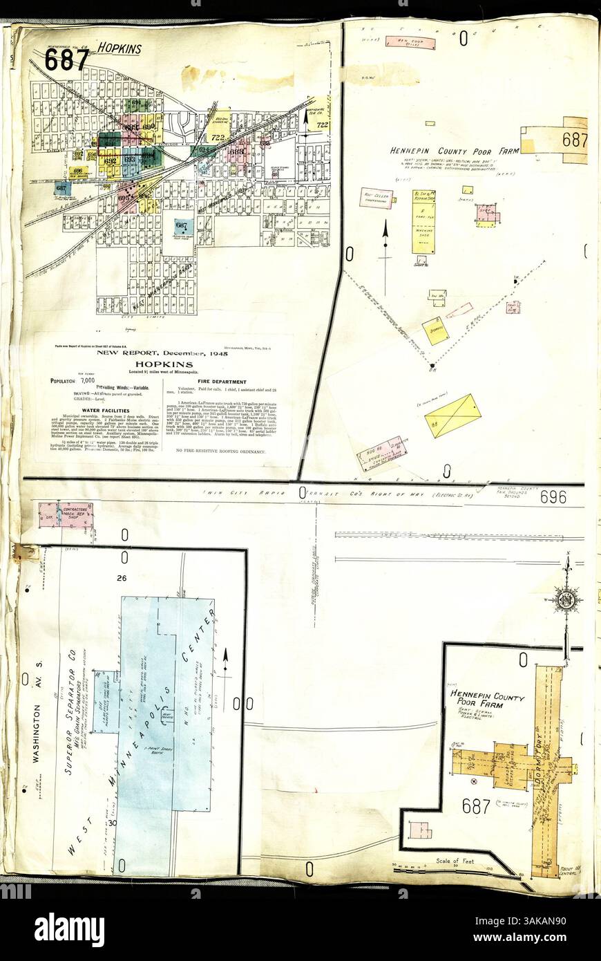 Sanborn fire insurance maps of Minneapolis document the city’s growth ...