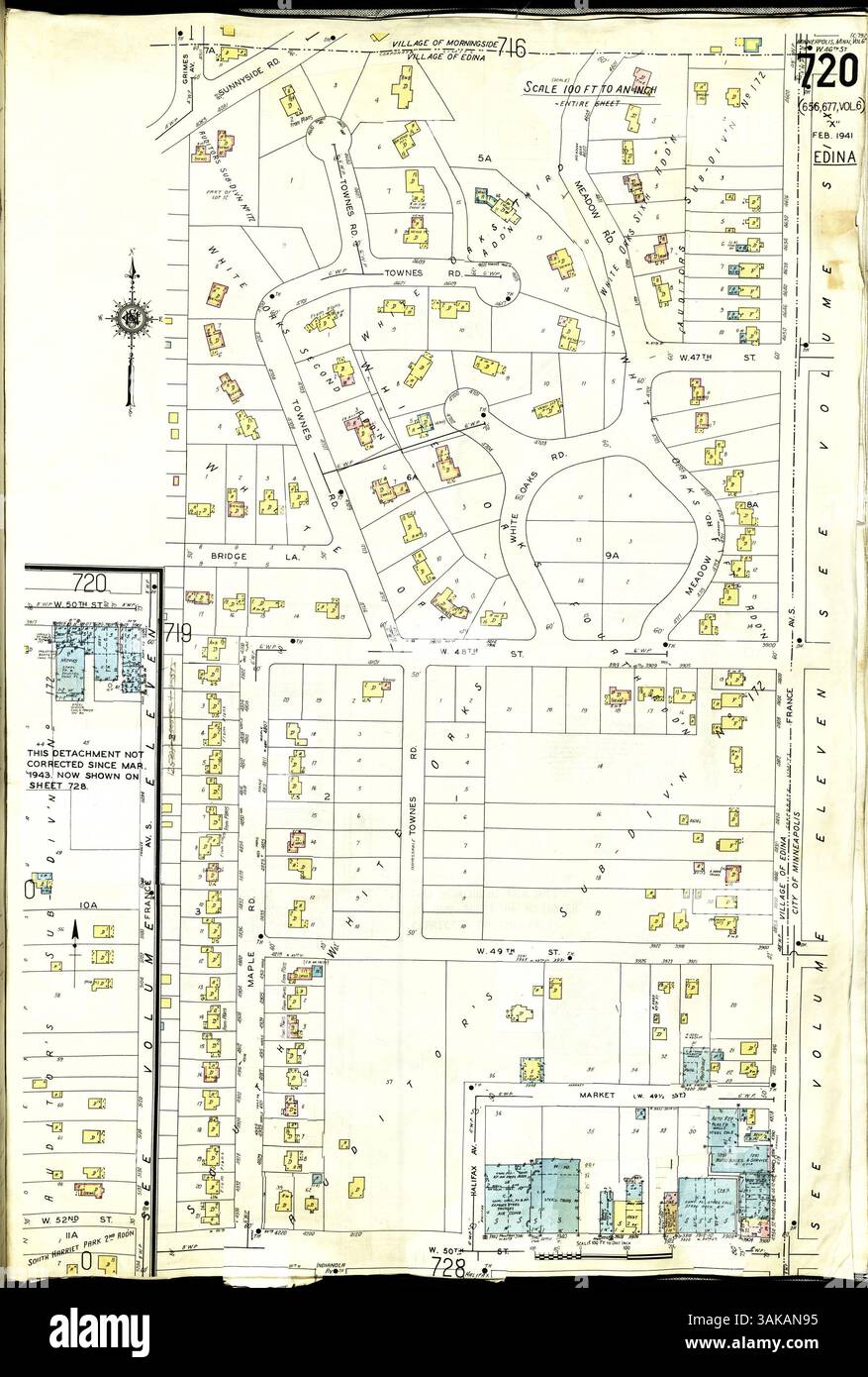 Sanborn Insurance Maps from 1912 to 1930 illustrate Minneapolis’s ...