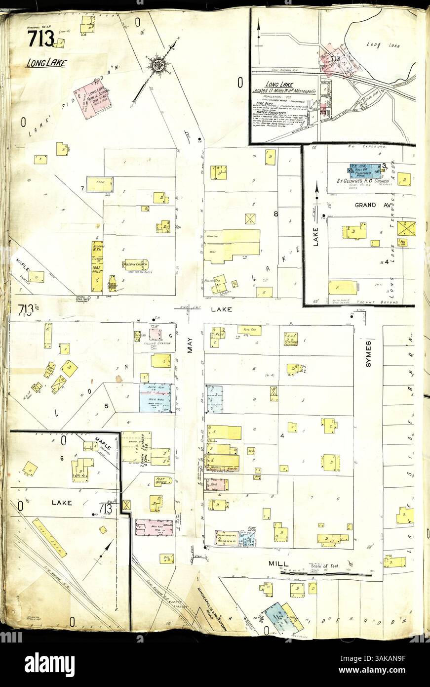 This volume provides Sanborn Insurance Maps of Minneapolis from 1912 to ...