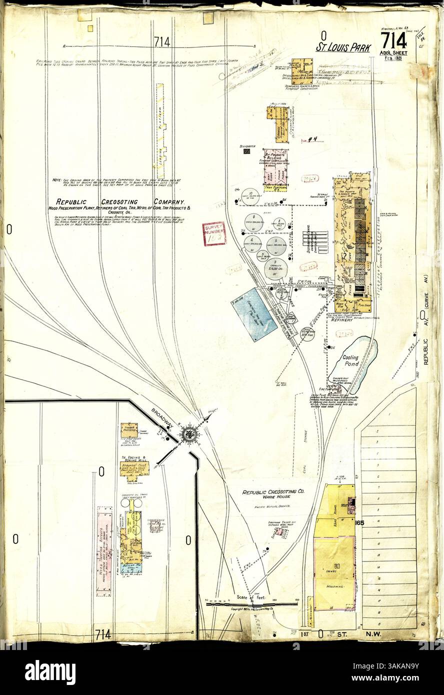Sanborn Insurance Maps of Minneapolis, created between 1912 and 1930 ...