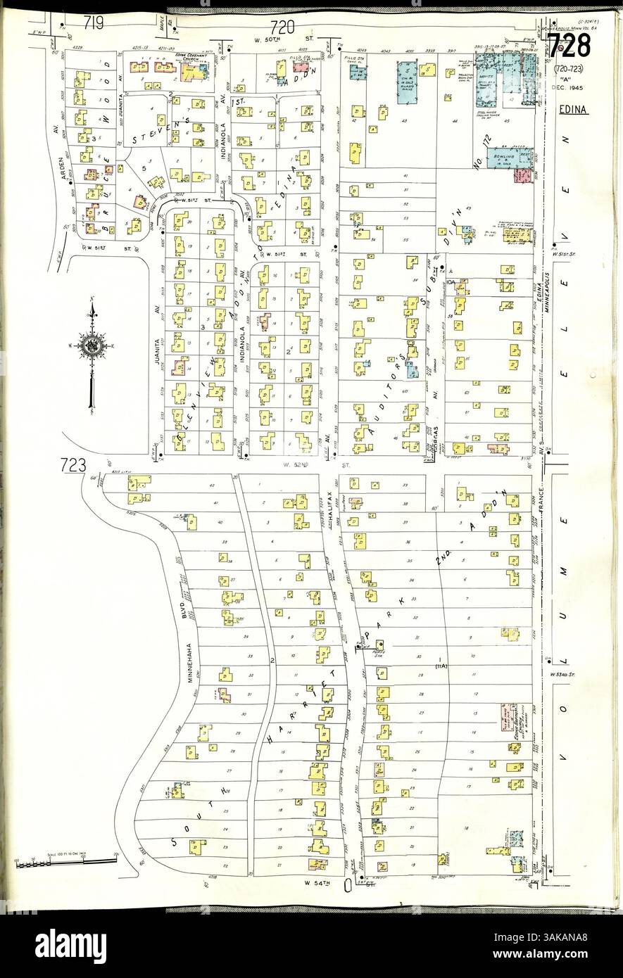 Sanborn Insurance Maps, Volume 6, pt. 2, document the development of ...