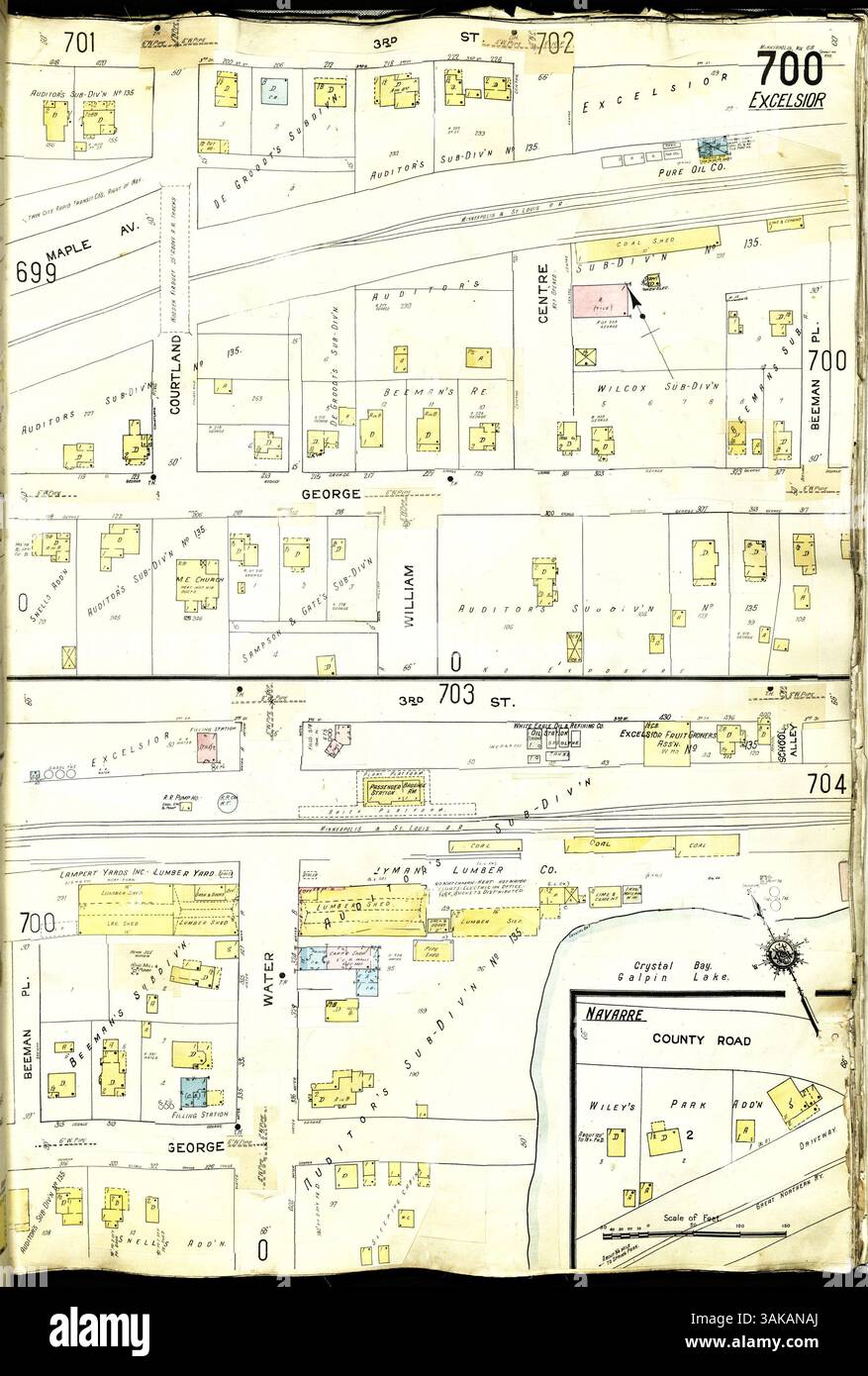 These Sanborn fire insurance maps of Minneapolis offer a close look at ...