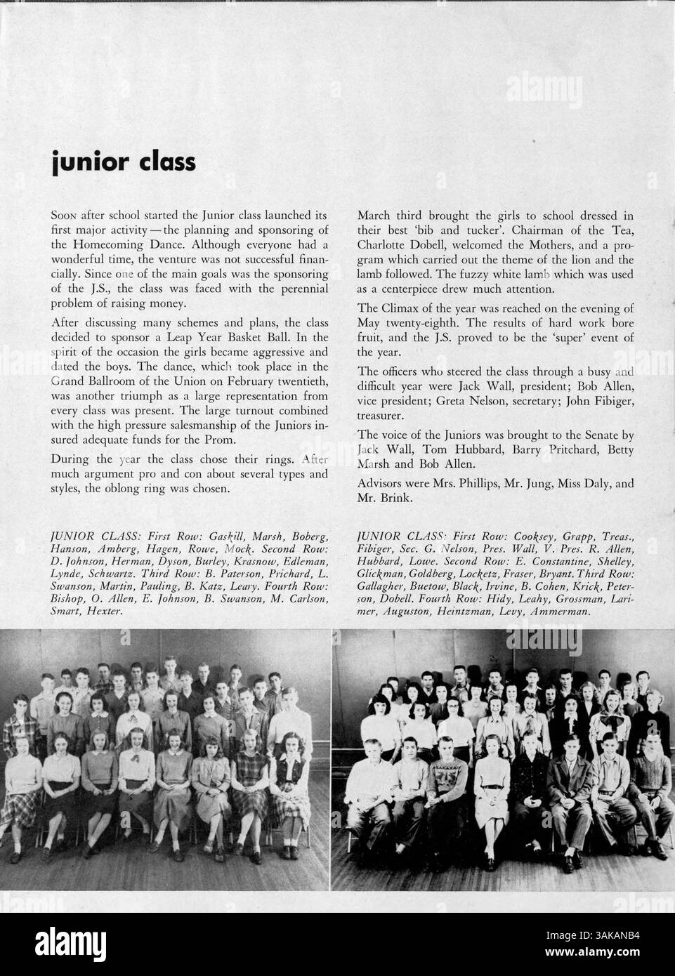 The 1948 University High School yearbook, Bisbila, serves as a ...