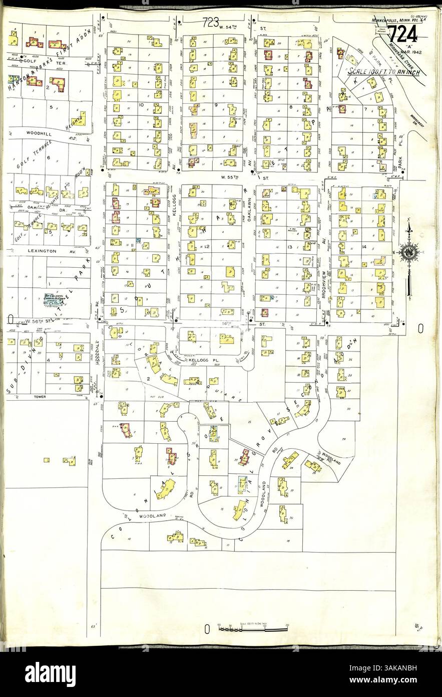 Sanborn Maps from 1912 to 1930 provide a detailed view of Minneapolis's ...