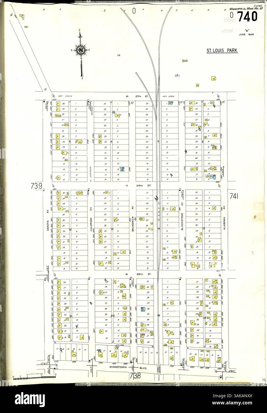 Sanborn fire insurance maps document the growth of Minneapolis ...