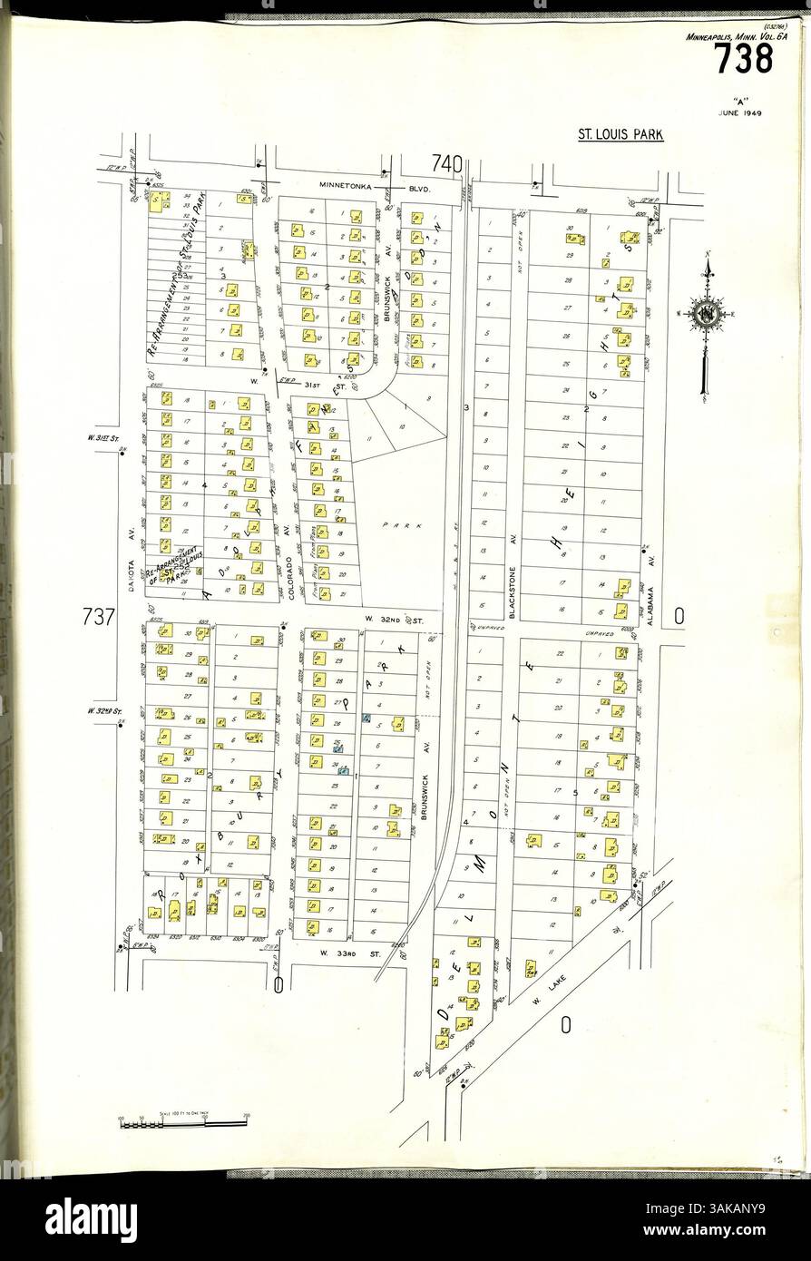 Sanborn fire insurance maps document the growth of Minneapolis ...