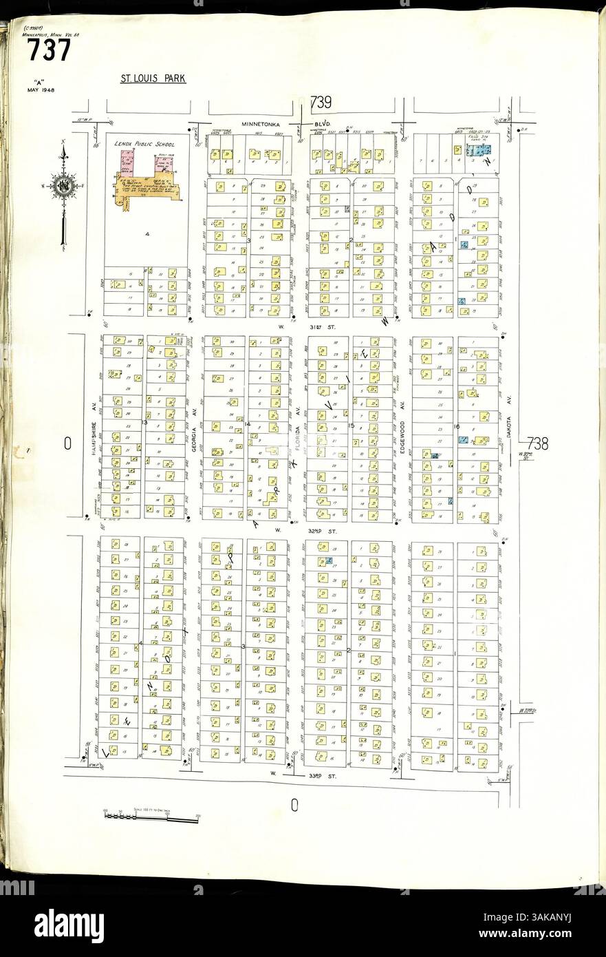 Sanborn fire insurance maps document the growth of Minneapolis ...