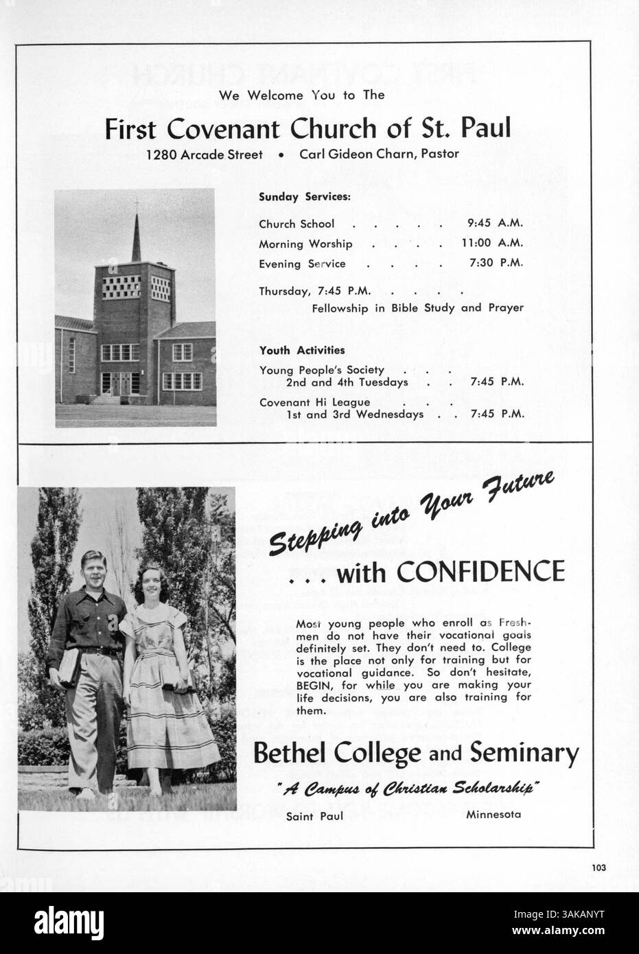 This high school annual documents the students, teachers, clubs ...