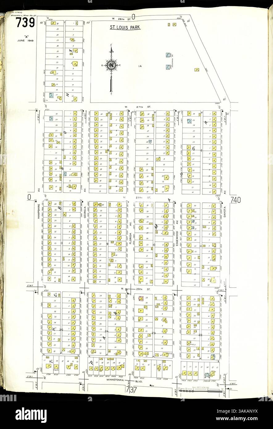 Sanborn fire insurance maps document the growth of Minneapolis ...