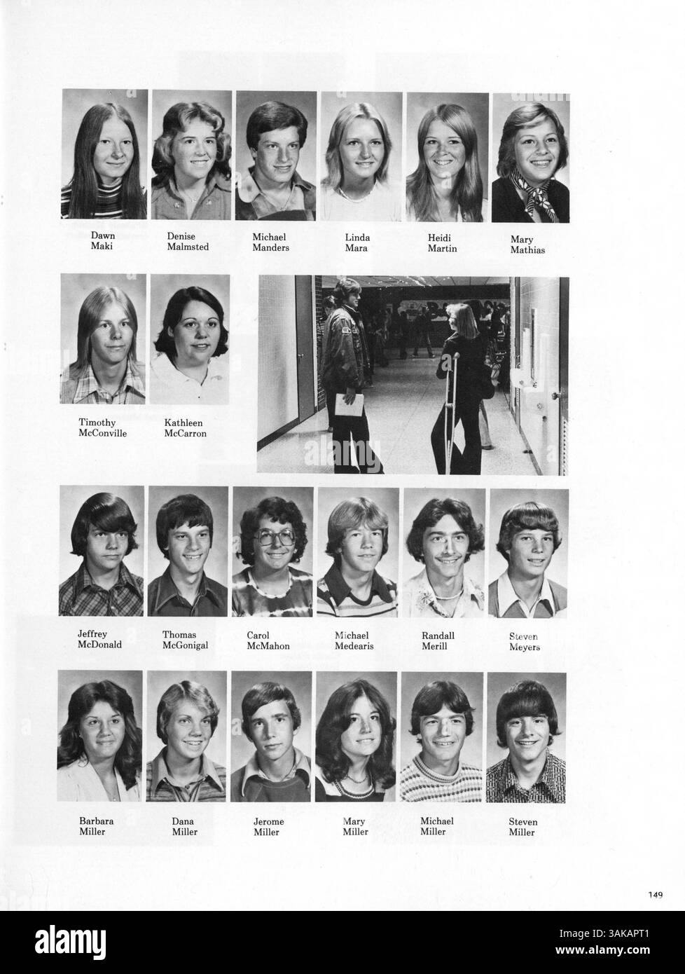 The 1977 'Pirate Vol. VI: Treasures' yearbook documents the key moments ...