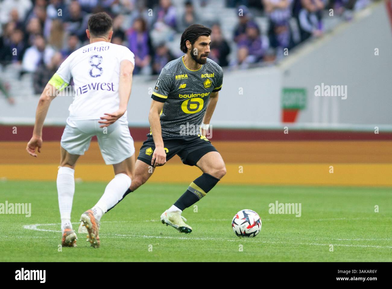 Andre Tavares Gomes of Lille during the French championship Ligue 1 ...