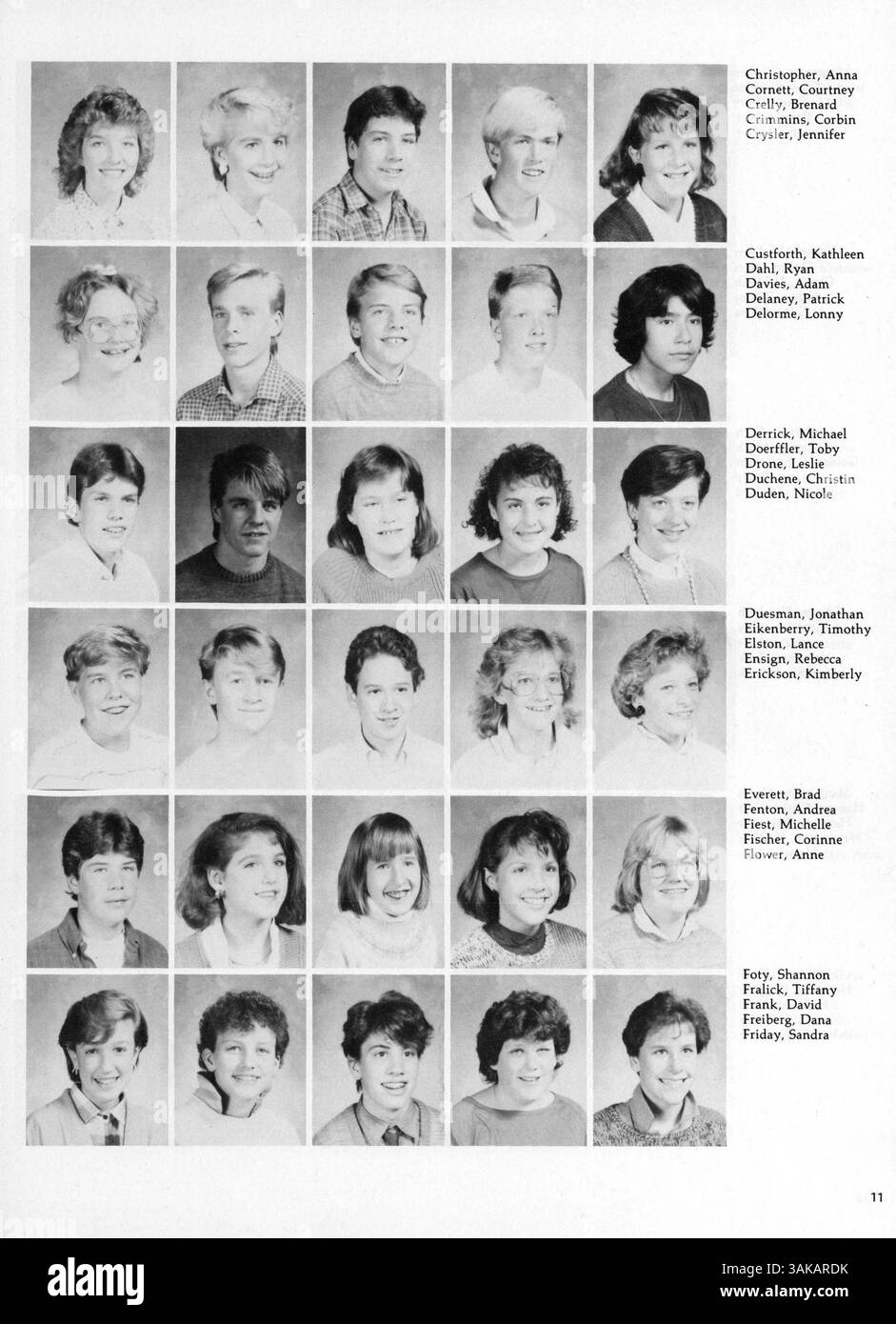 This junior high school yearbook documents the students, teachers ...