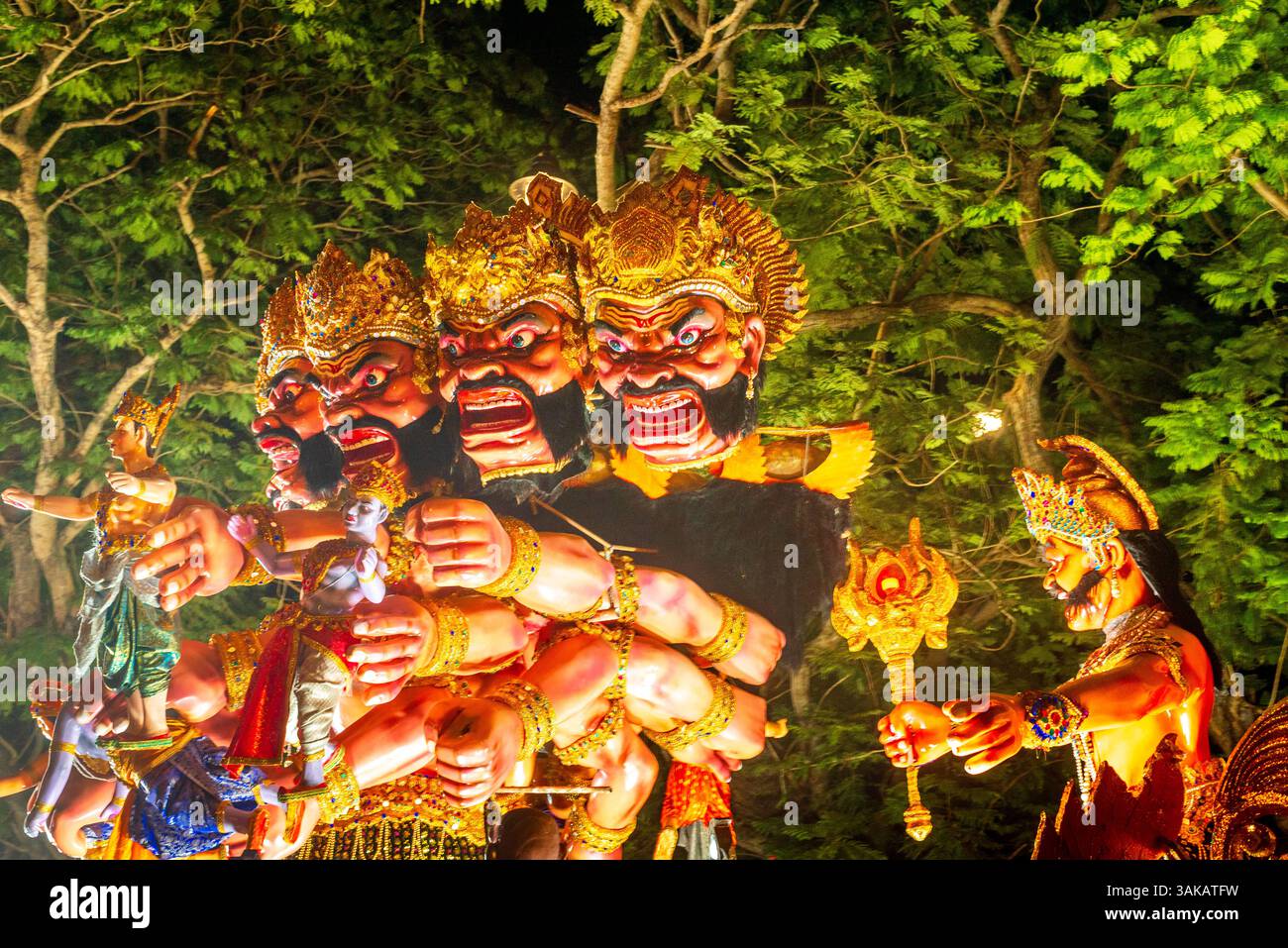 Panaji Goa, India, March 22nd 2025 traditional and religious figures ...