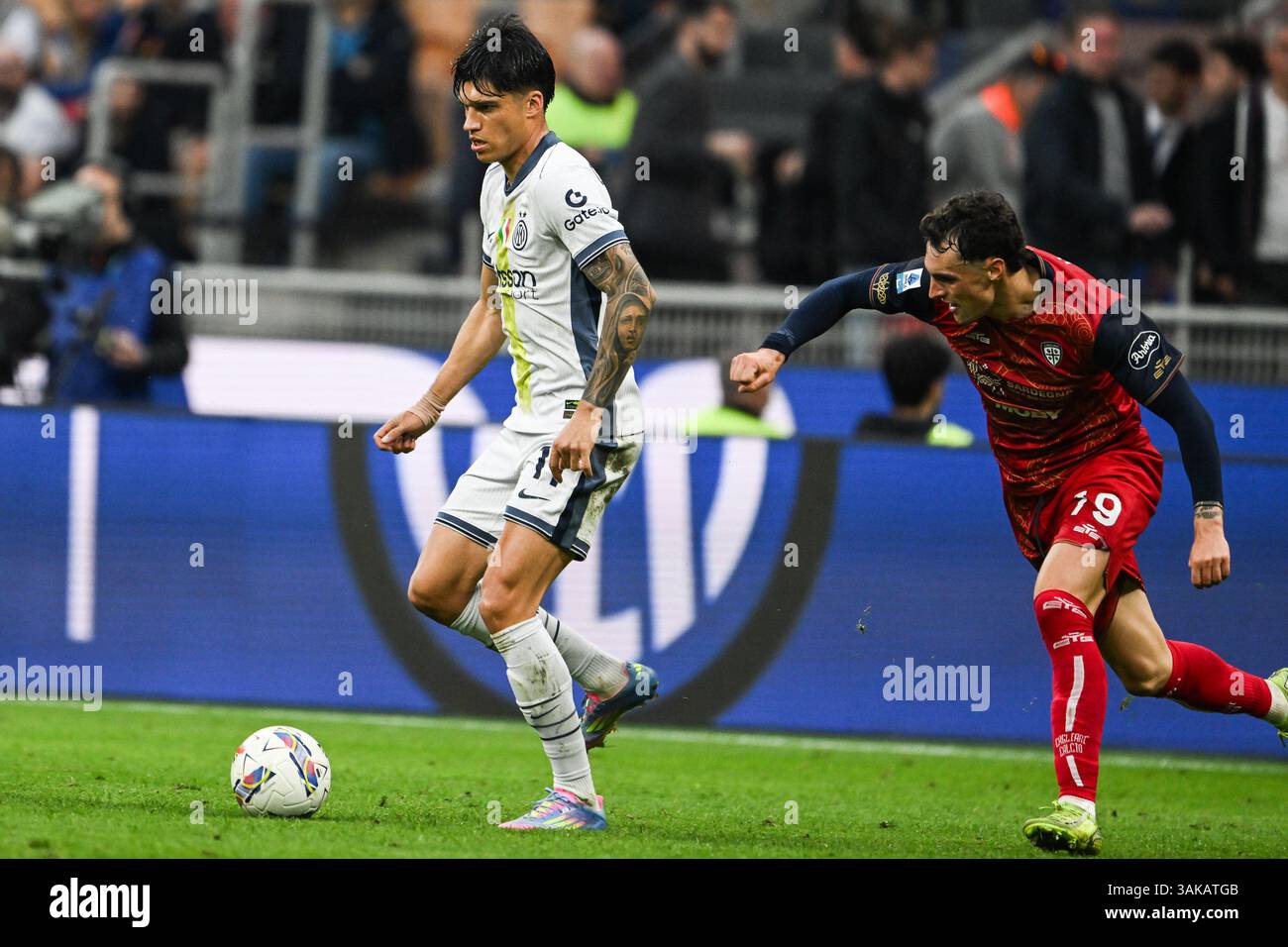 Joaquín Correa of FC Inter in action during the Italian Serie A ...