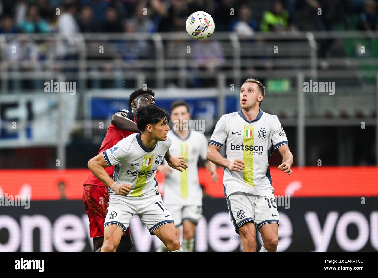 Joaquín Correa of FC Inter in action during the Italian Serie A ...