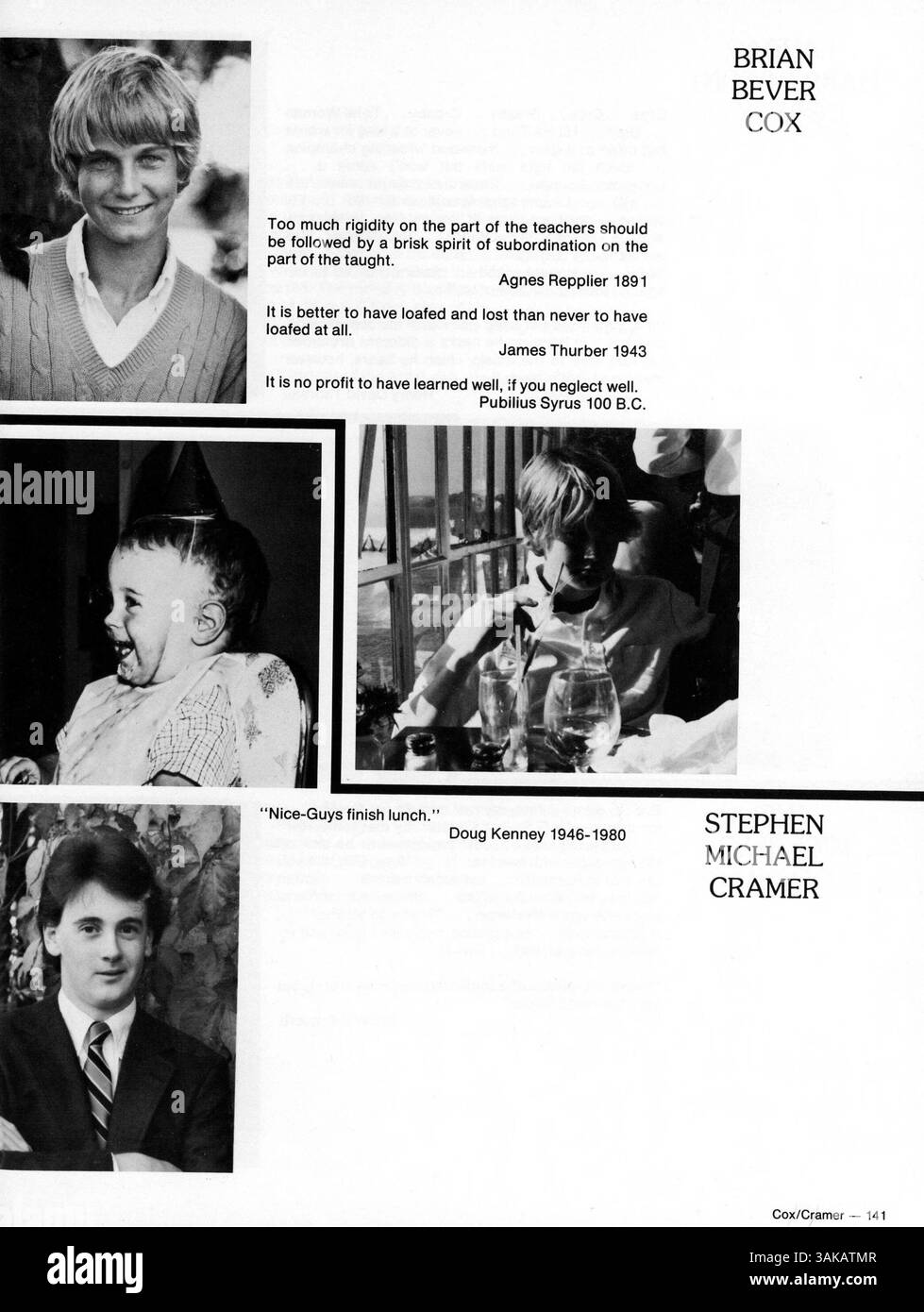 The 1982 Blake Yearbook captures student life, academic highlights ...