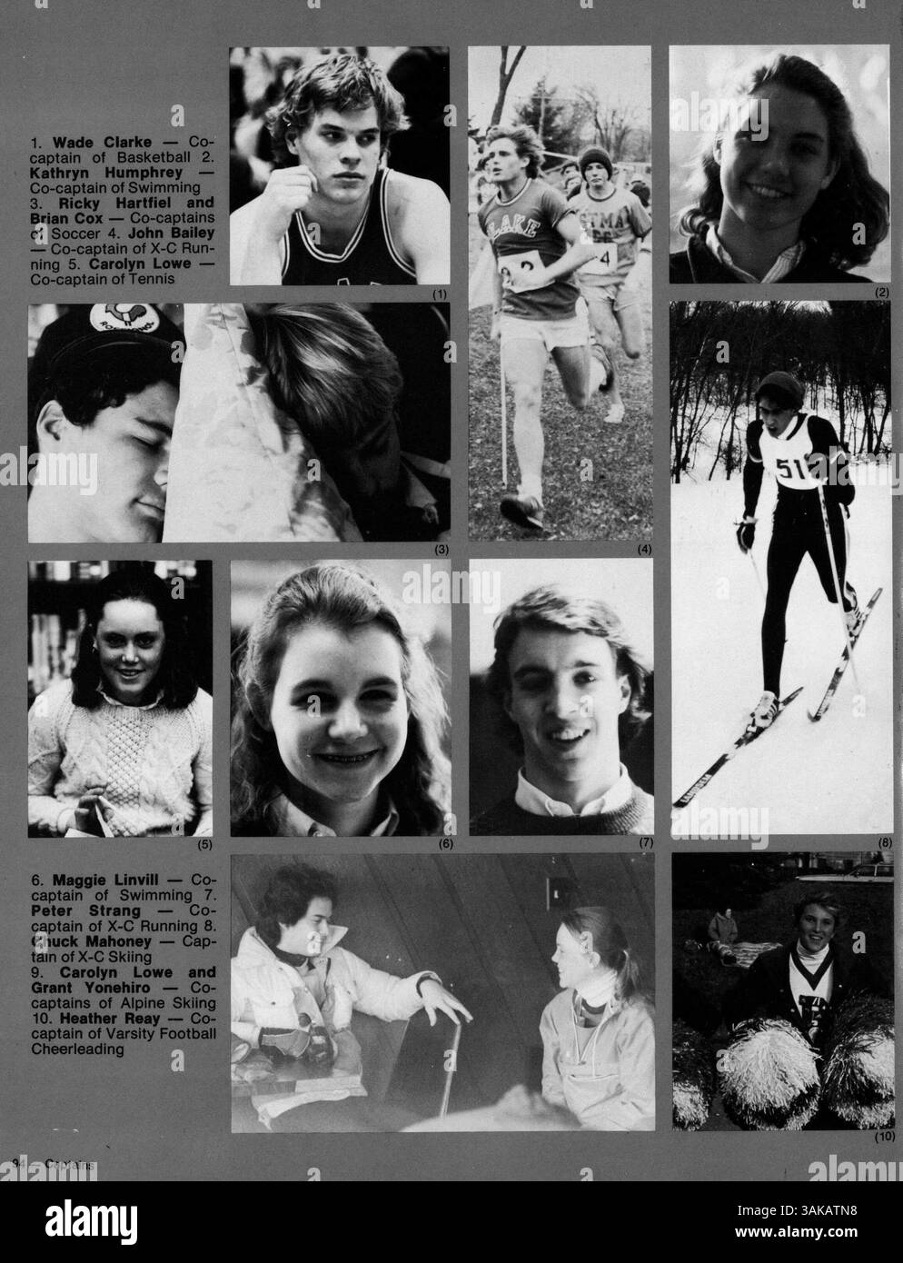 The Blake Yearbook 'Reflections' documents the 1981-1982 school year at ...